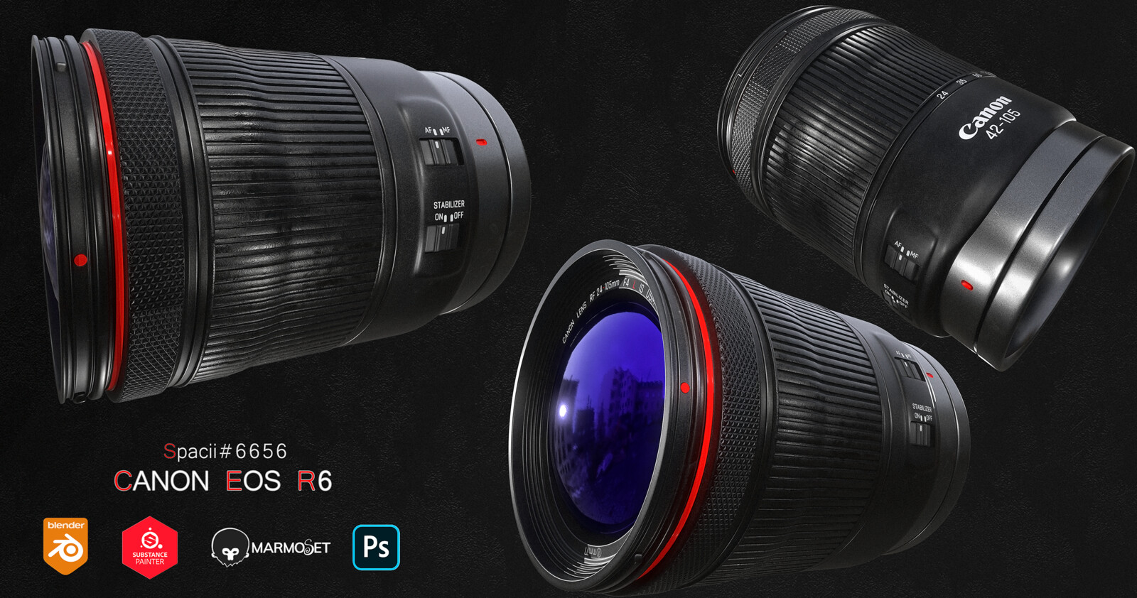 Spacii - CANNON EOS R6 LENS