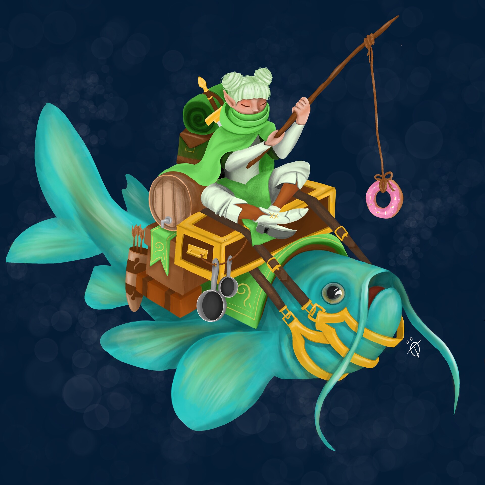 ArtStation - Wandering elf