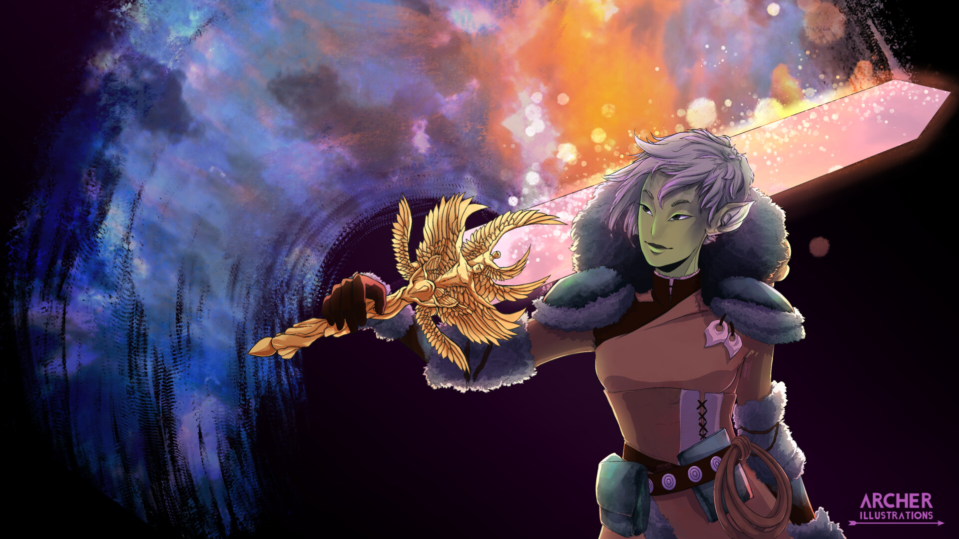 ArtStation - Silvari Guild Wars 2 and Sunrise Blade | Present 12/2022