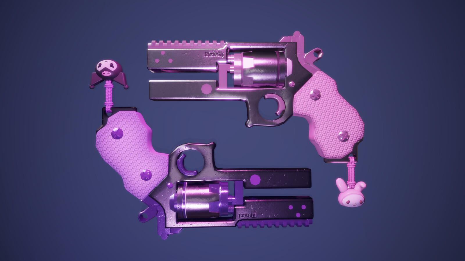 Daria Hovor My Melody Guns