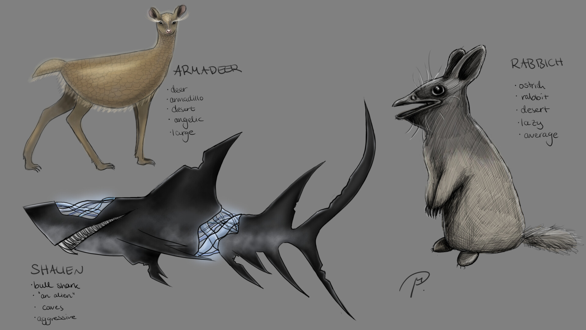 ArtStation - Creature Design