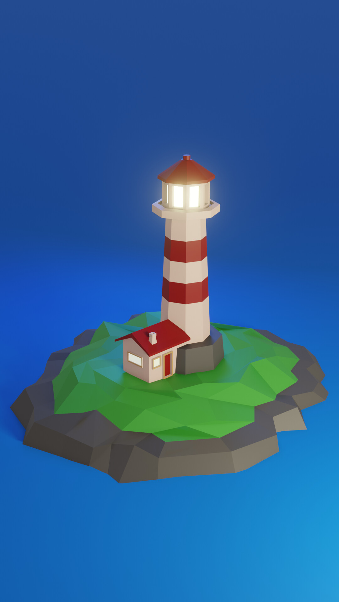 ArtStation - Lowpoly lighthouse