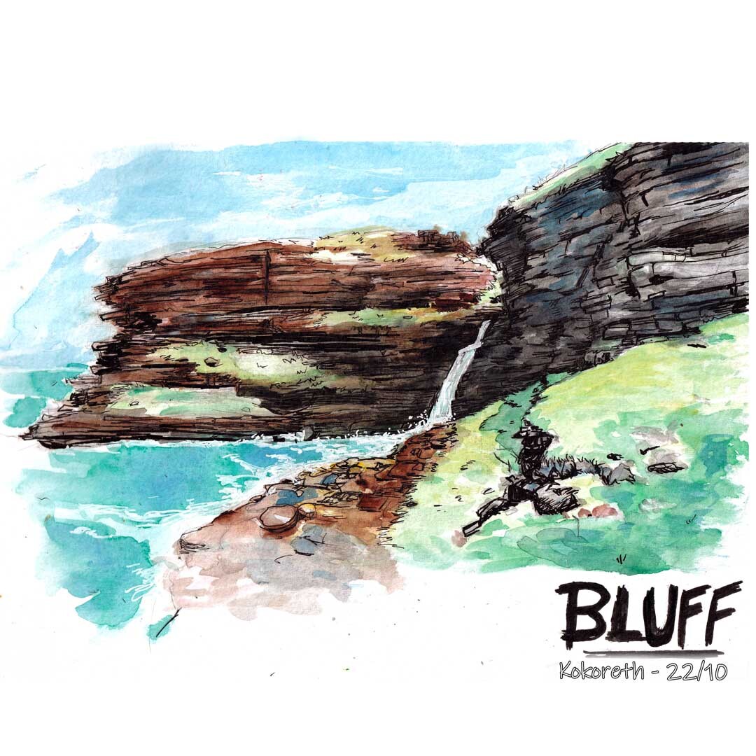 ArtStation - Inktober 2022 - Bluff