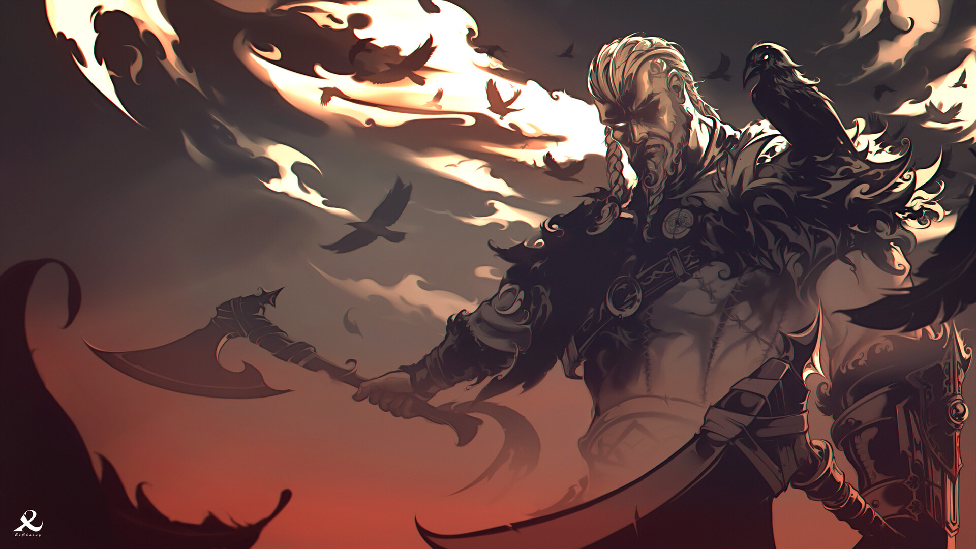 ArtStation - Eivor [Assasin's Creed Valhalla]