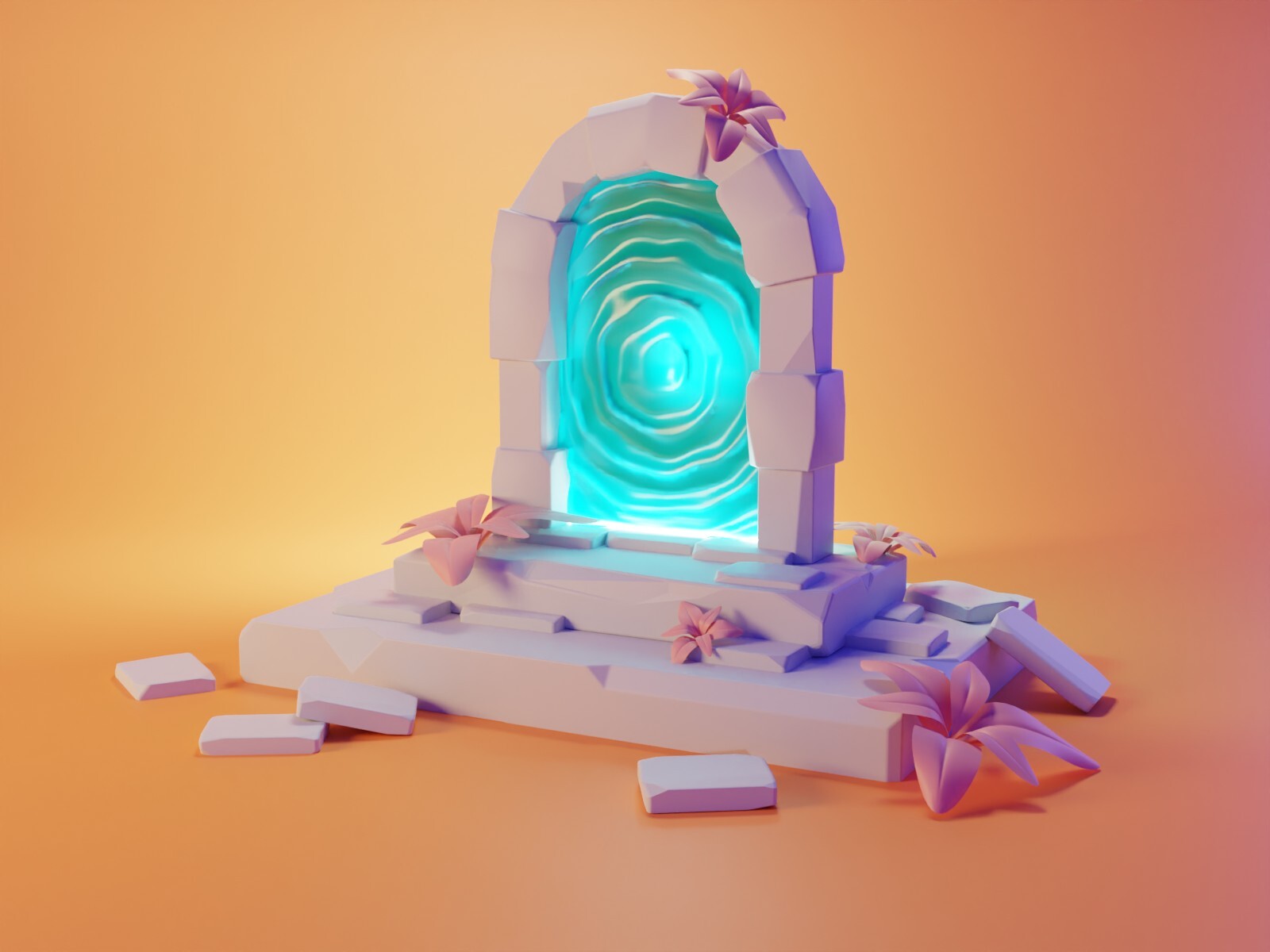ArtStation - Portal Blender 3D