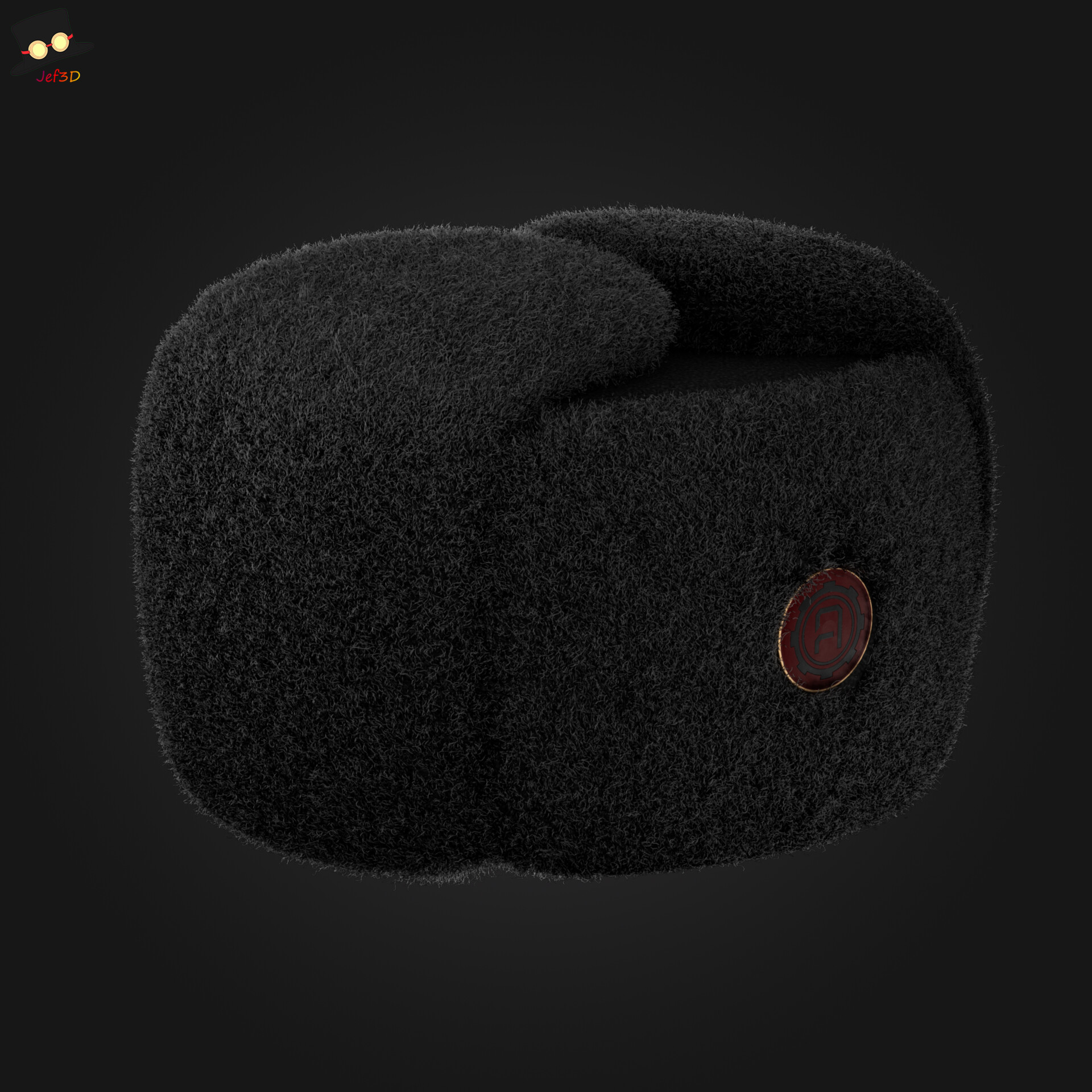 ArtStation - Ushanka hat