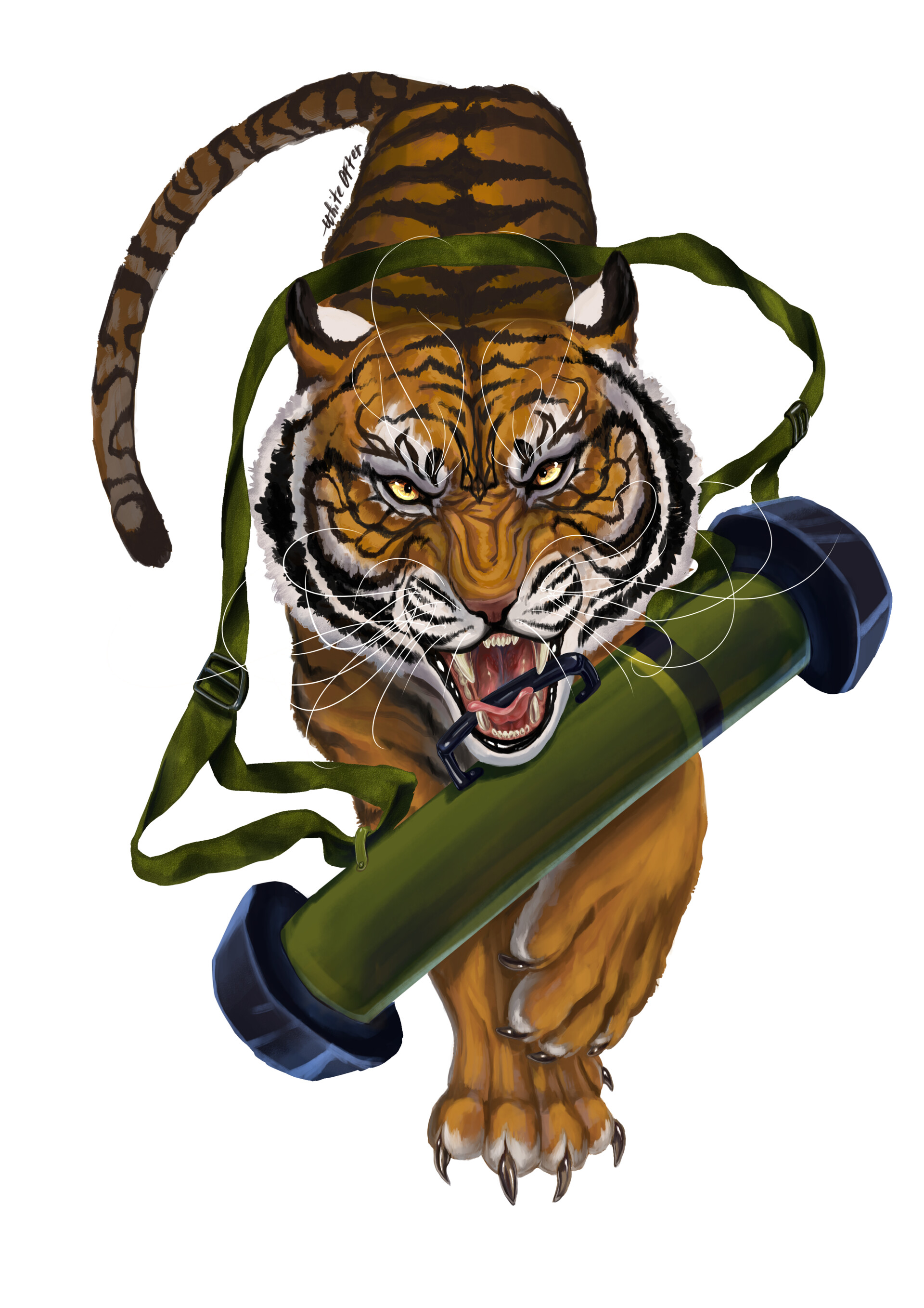 ArtStation - power of Ukrainian anger