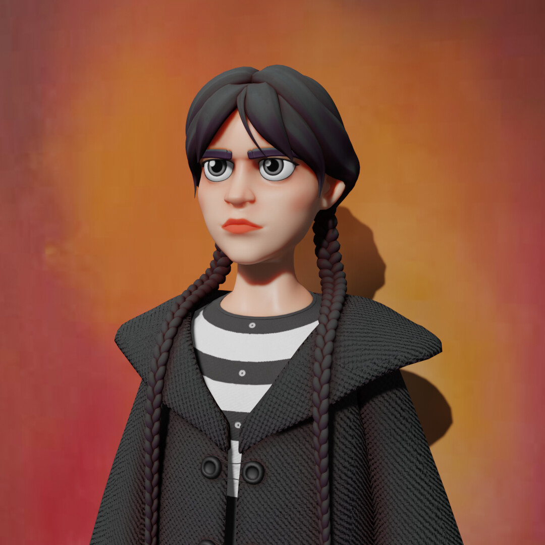 ArtStation - Wednesday Addams