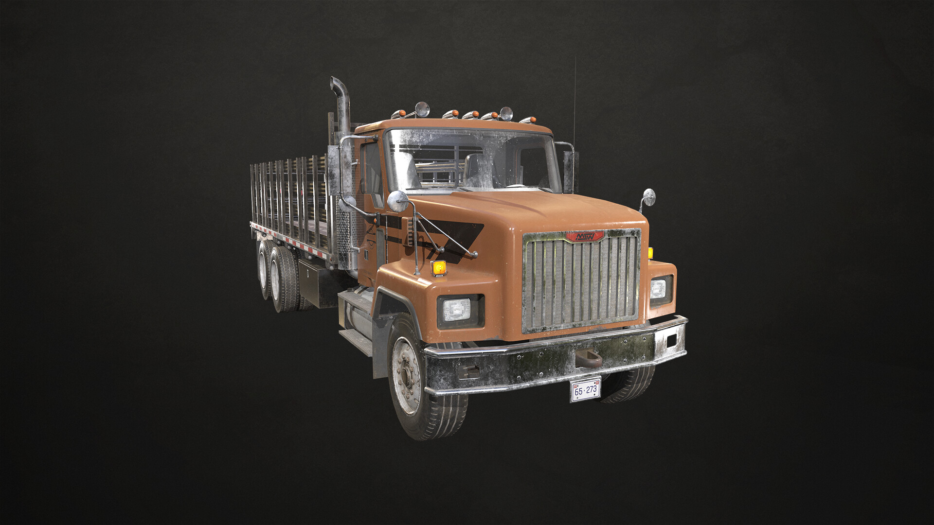 ArtStation - Classic Flatbed Truck