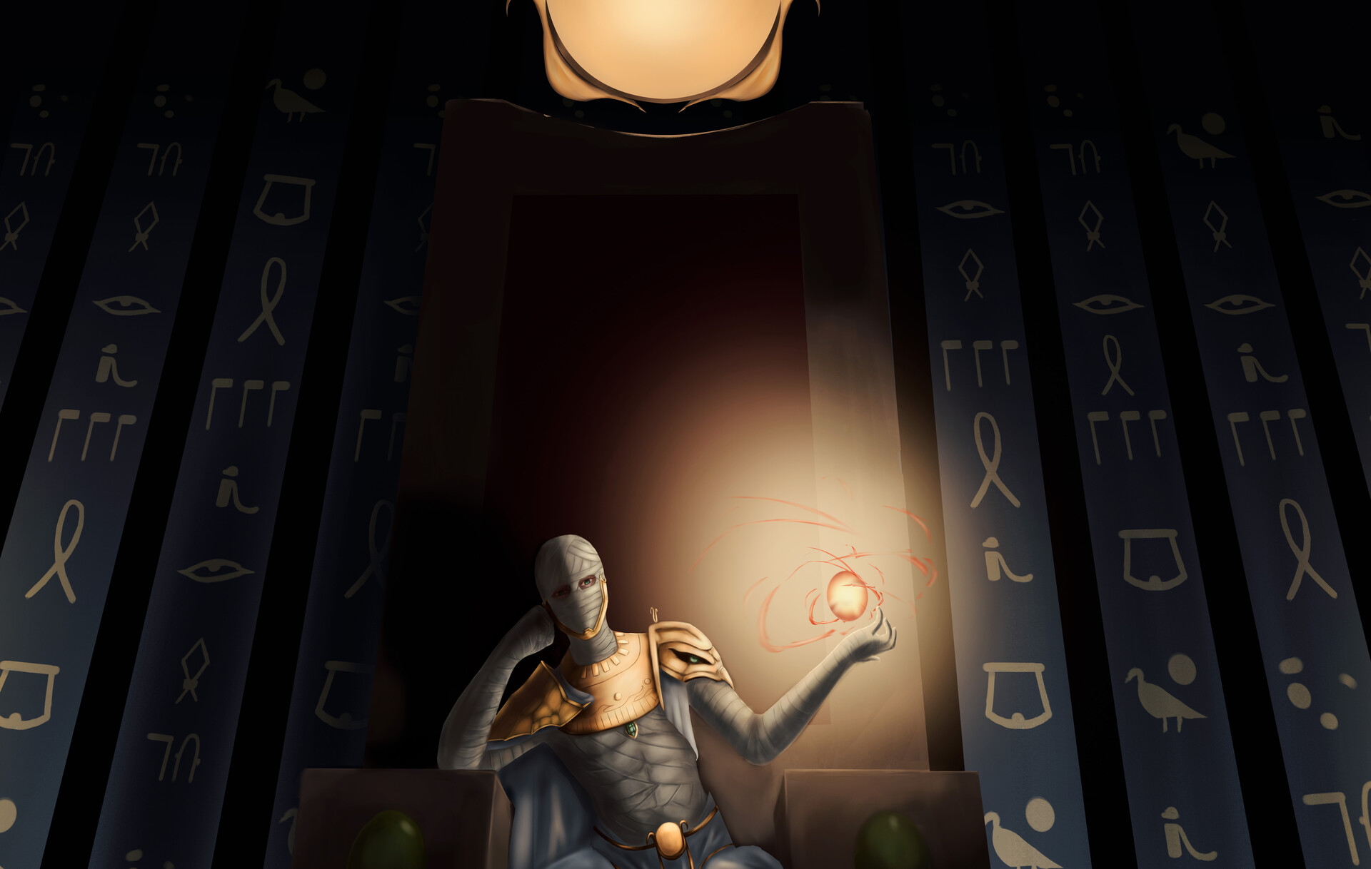 ArtStation - Rhen the reincarnation of Rá