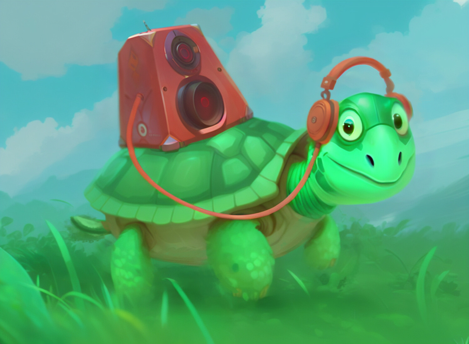 ArtStation - Music Turtle