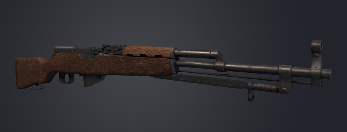 ArtStation - SKS-45 Simonov