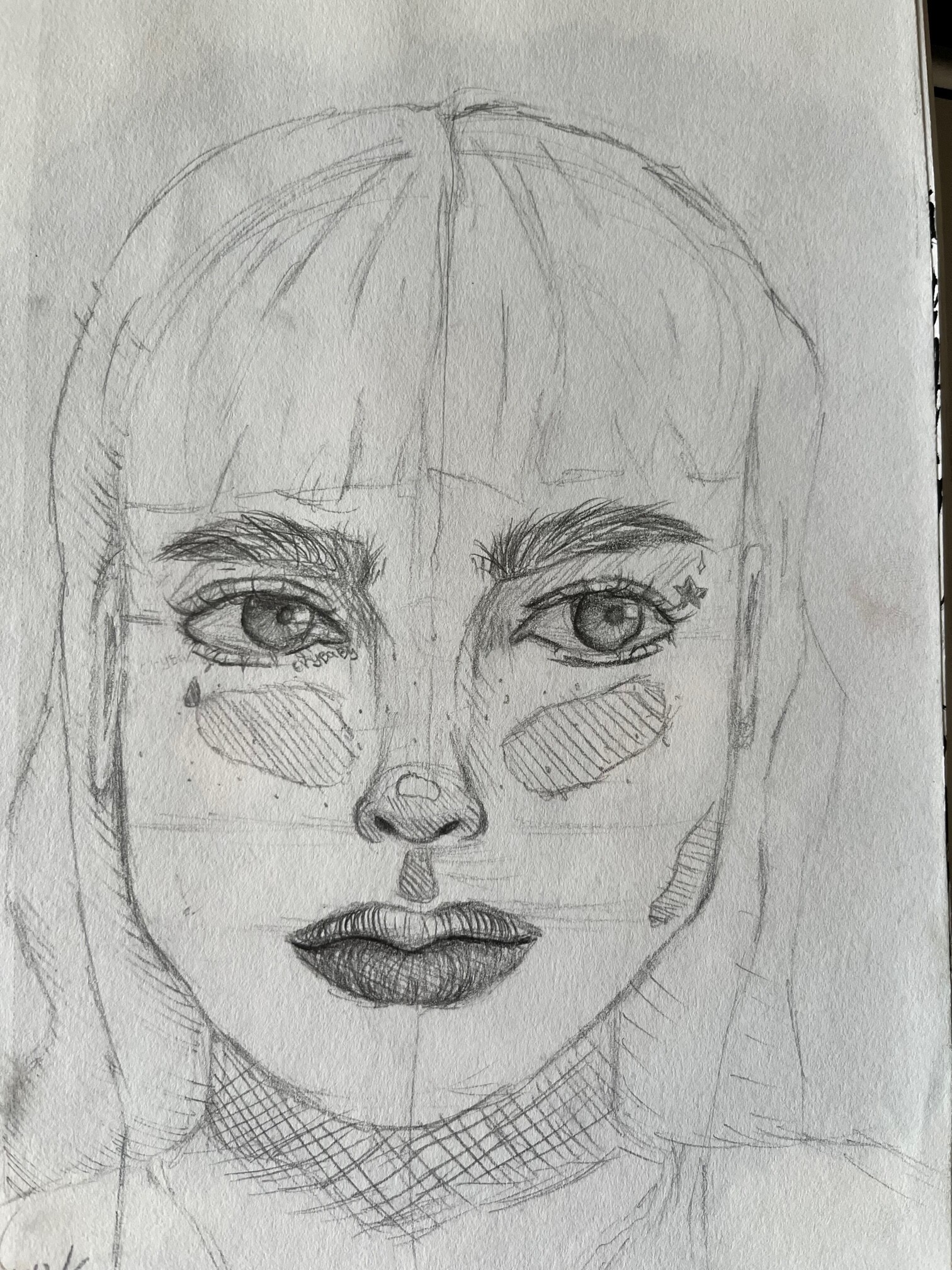 ArtStation - Quick girl sketch