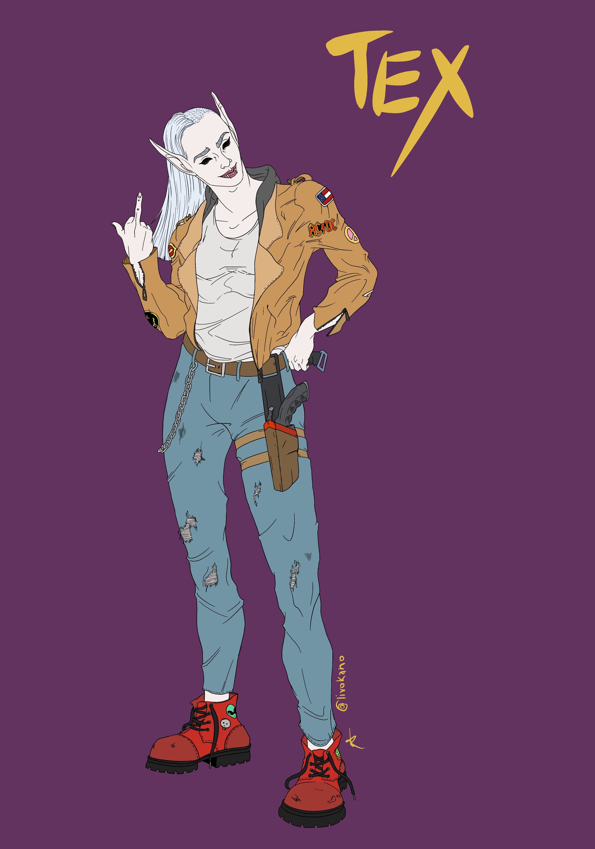 ArtStation - Character design „Tex"