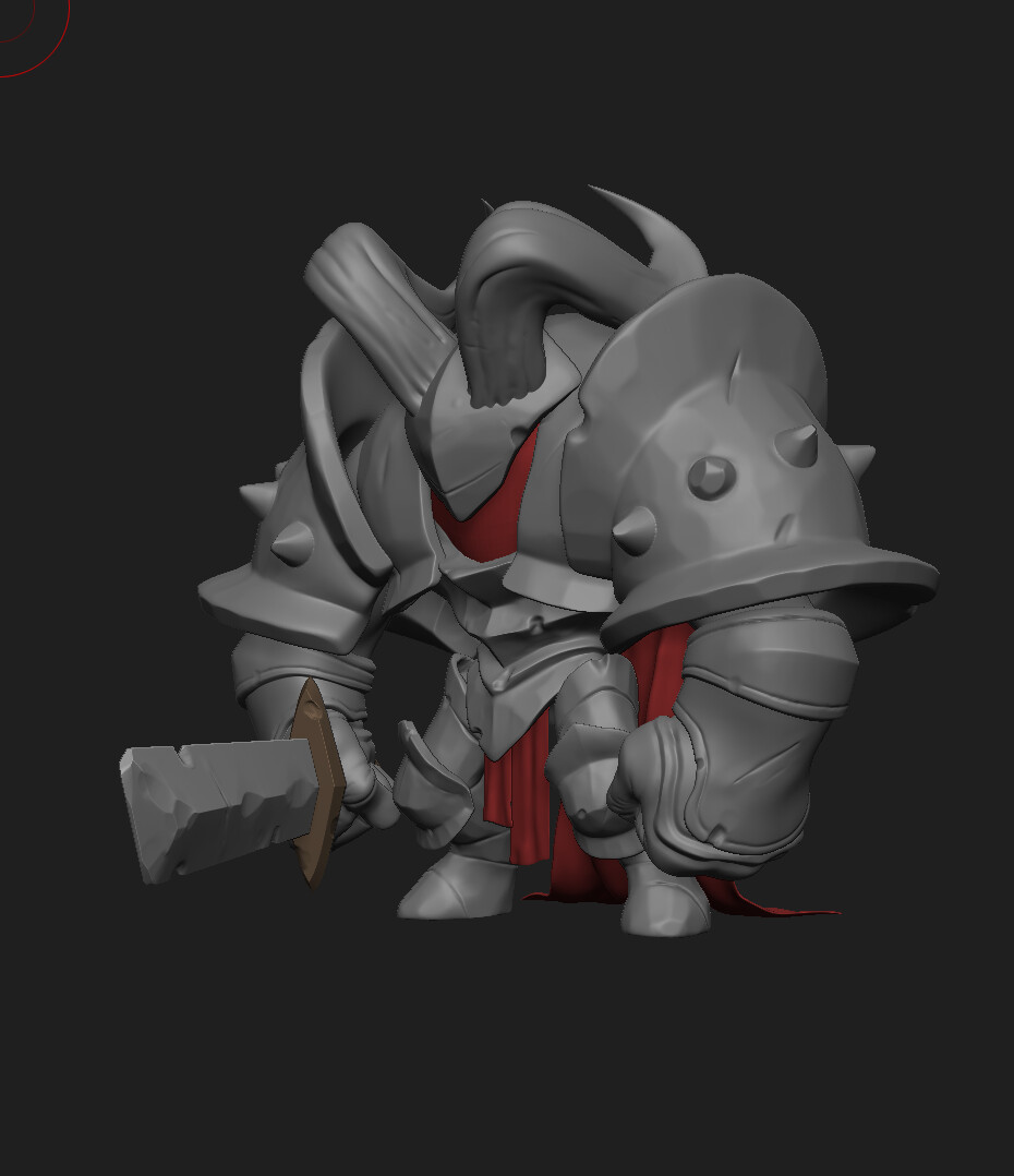 ArtStation - Knight Sculpt