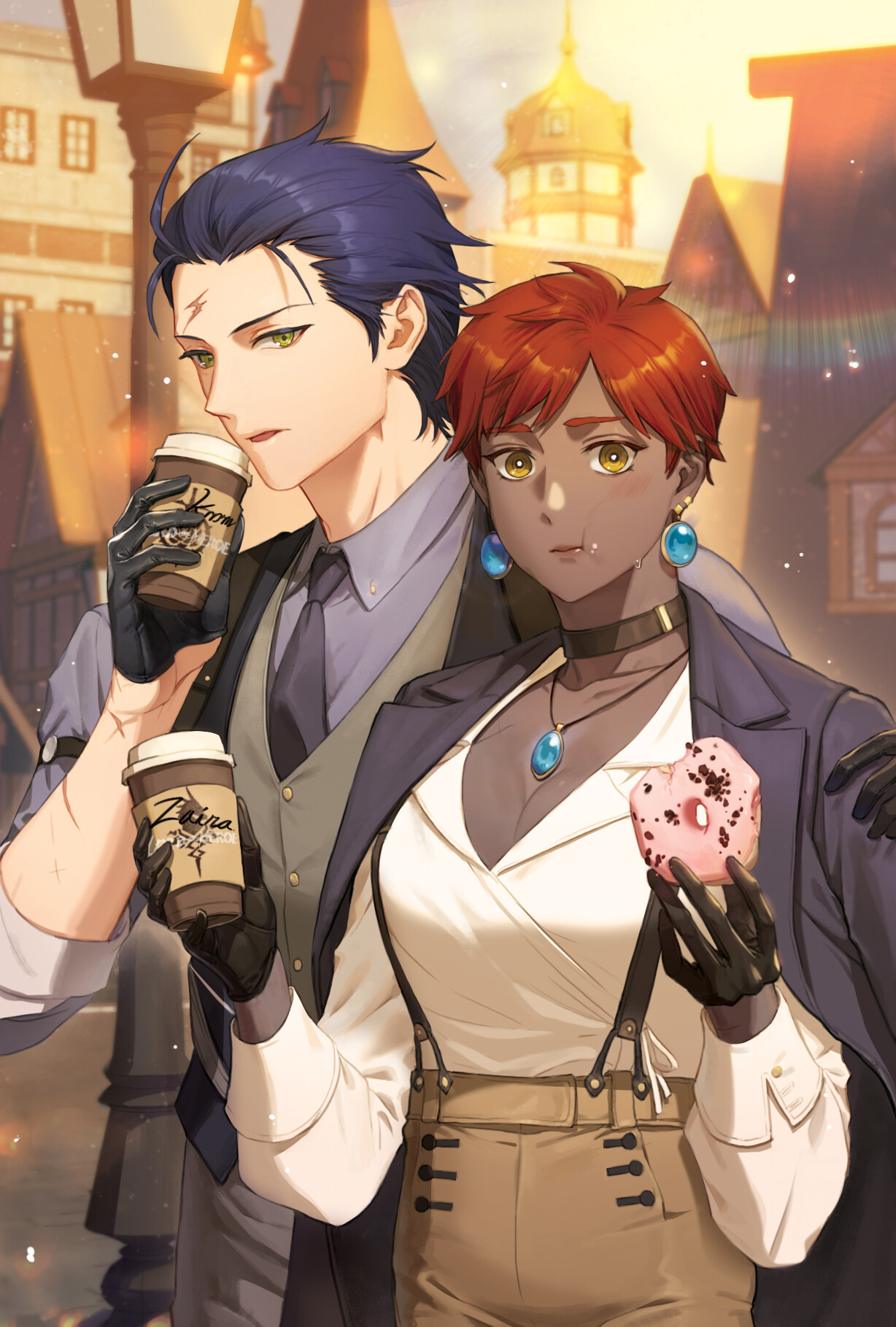 ArtStation - Lord of Heroes - Krom Ledios x Zaira