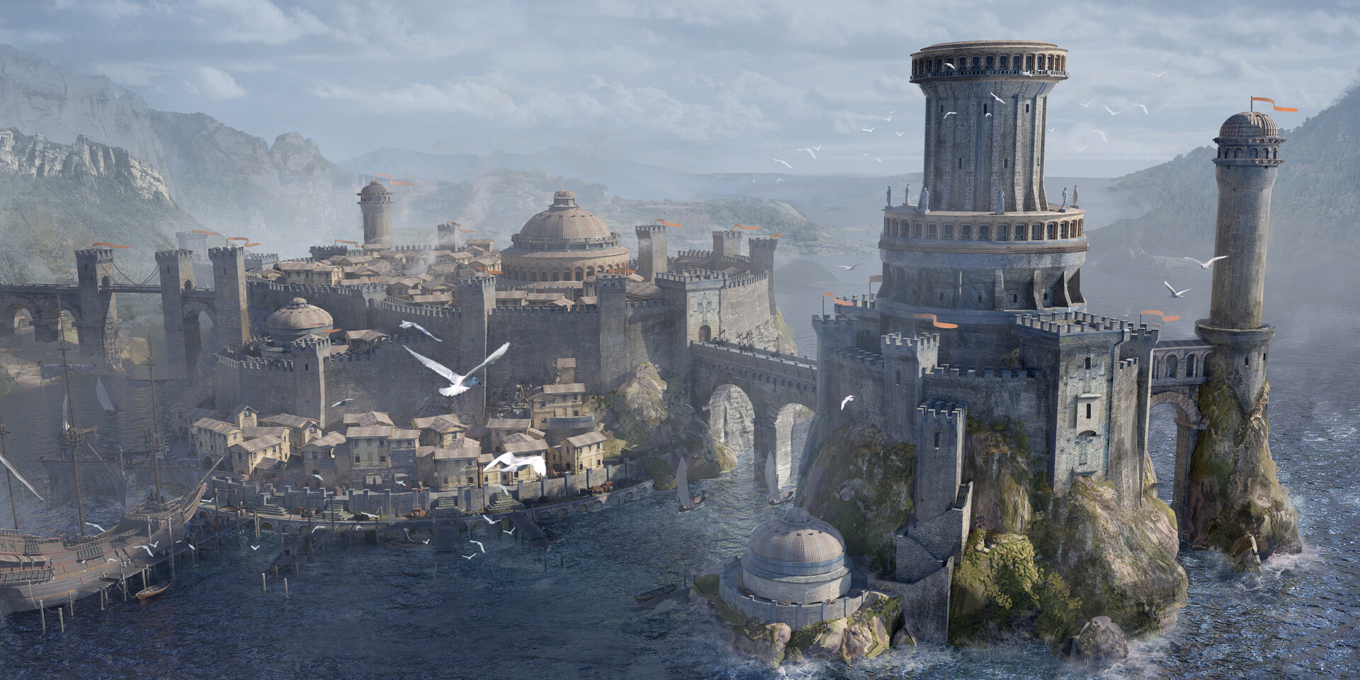 ArtStation - Castle City