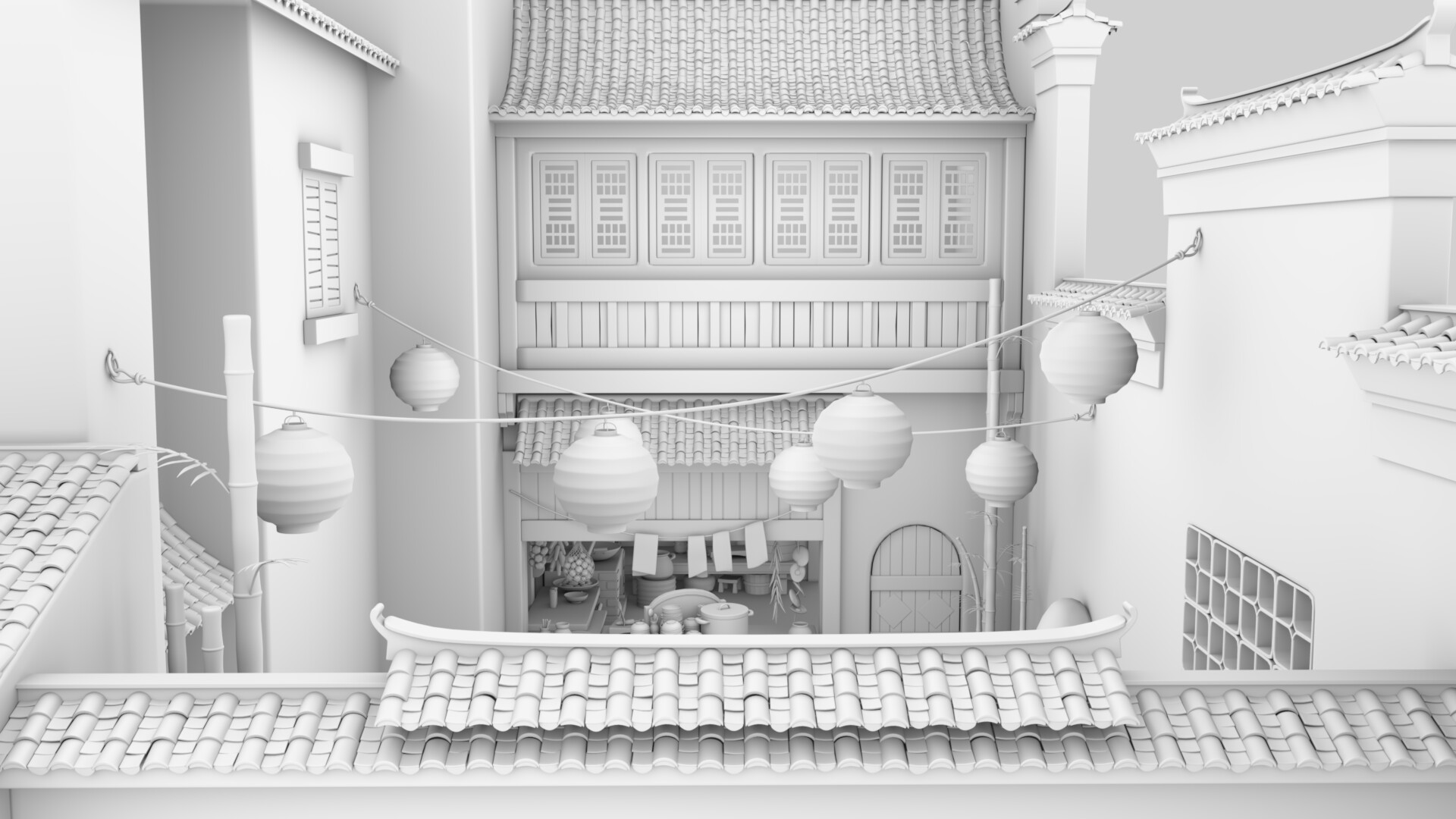 ArtStation - Mr. Ping's Noodle Shop