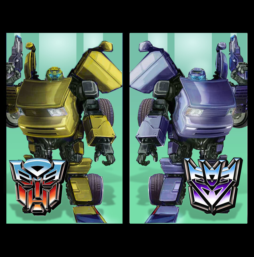 ArtStation - 90s retro style Scion Xb Wagon Transformer