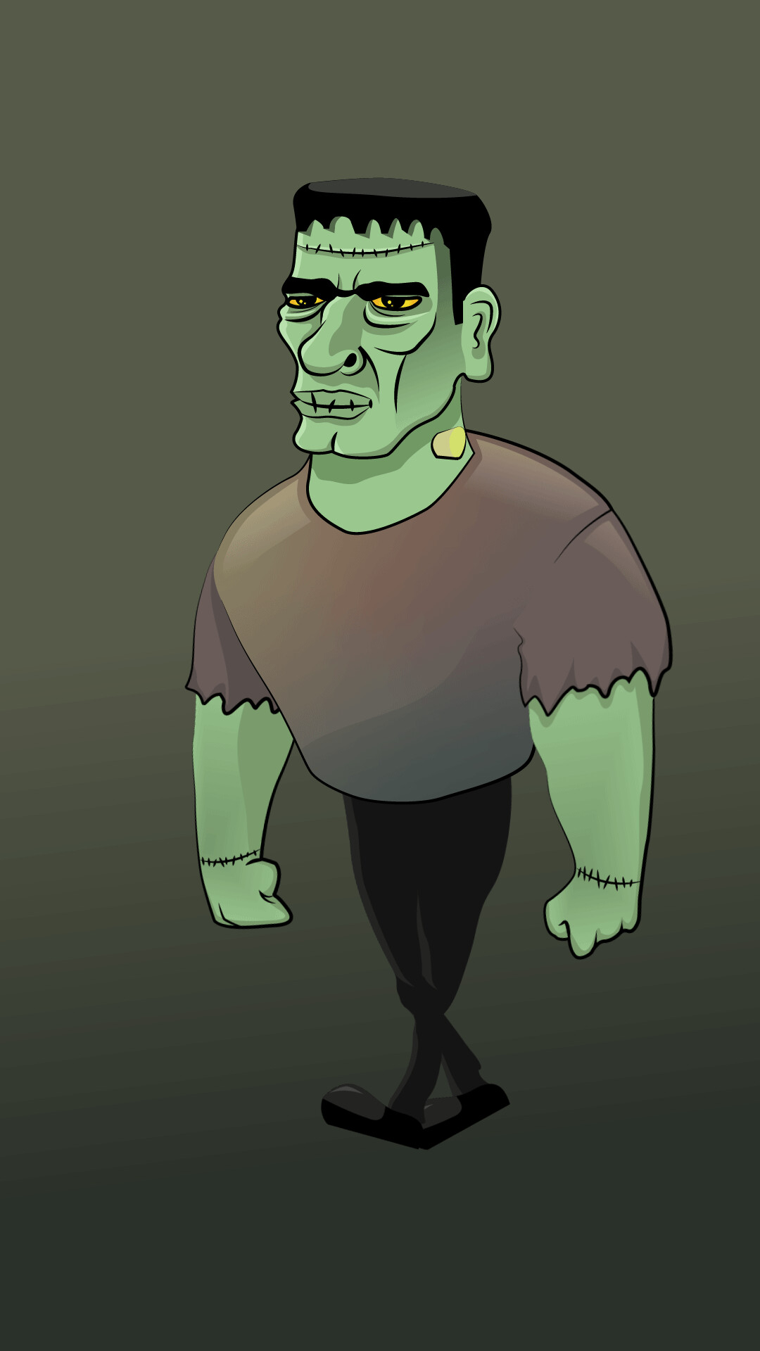 ArtStation - Frankestein Walk Cycle