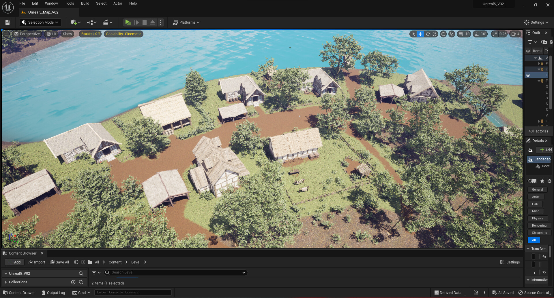 ArtStation - Level design project in Unreal engine 5