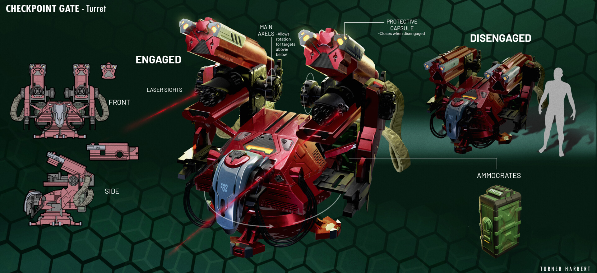 ArtStation - Turret