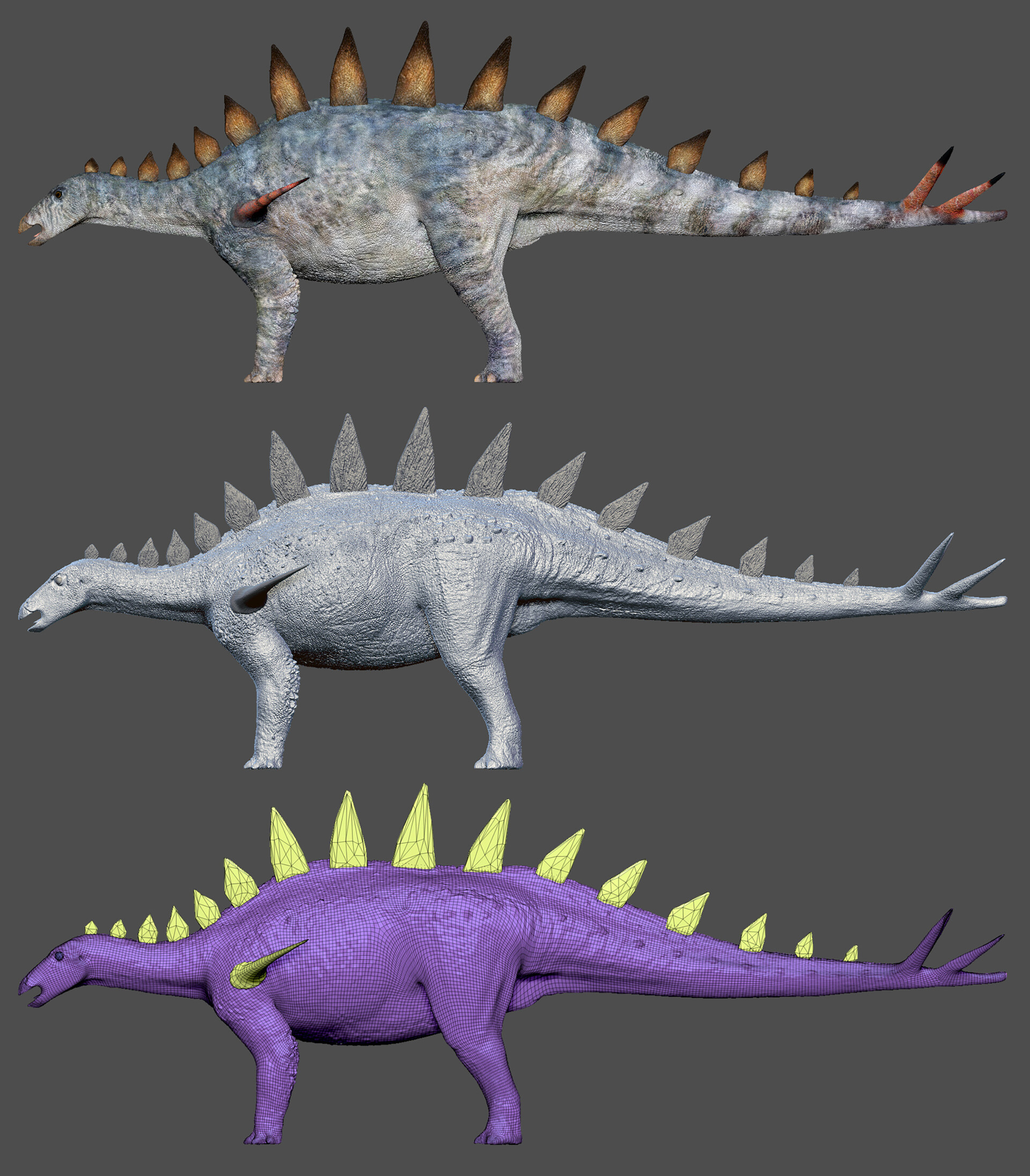 Cheung Chung Tat - Tuojiangosaurus multispinus