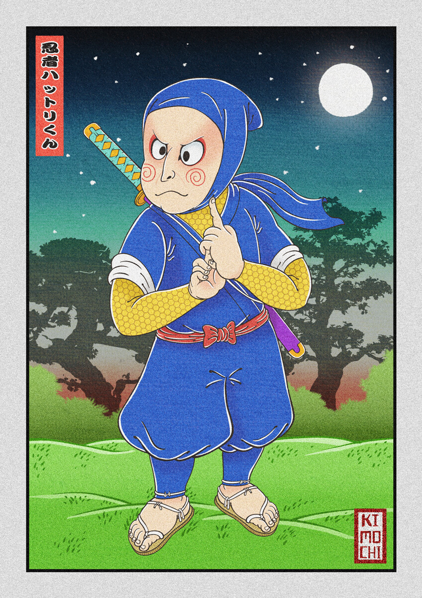 ArtStation - Ninja Hattori