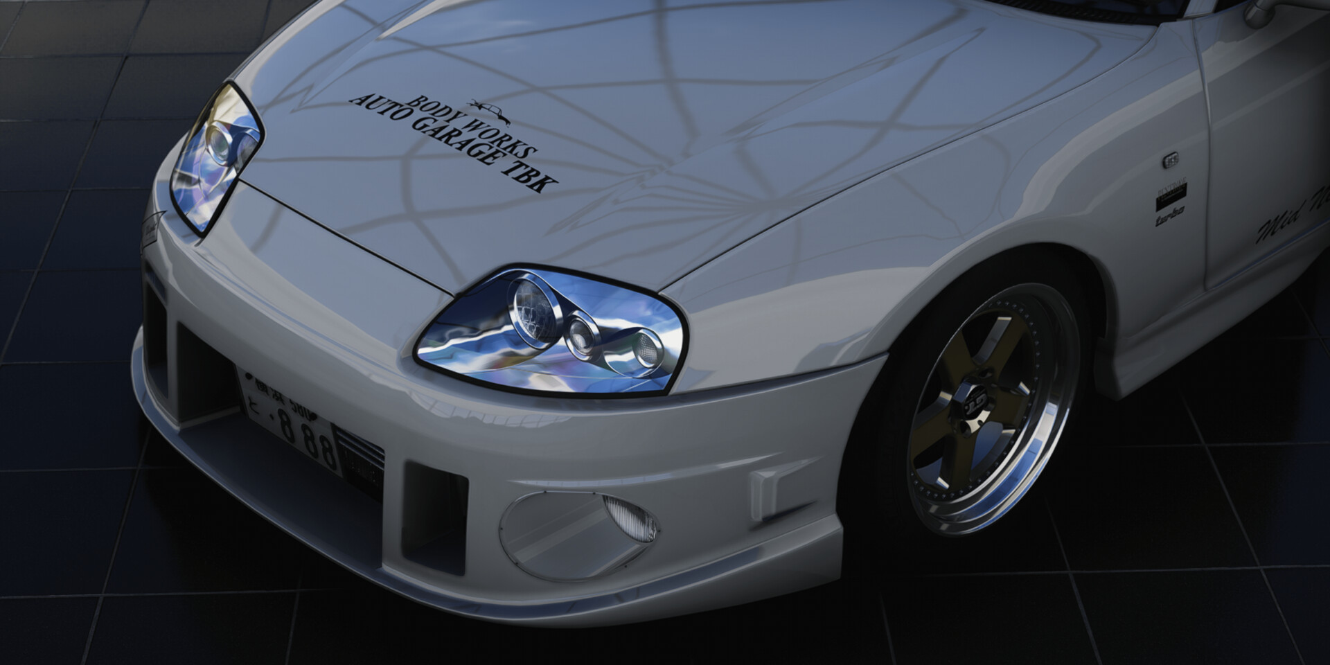 ArtStation - Toyota Supra Turbo A80 '98