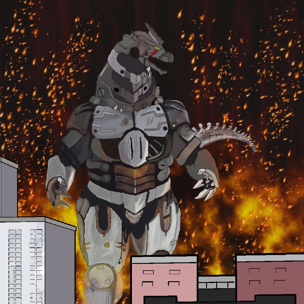ArtStation - Mechagodzilla