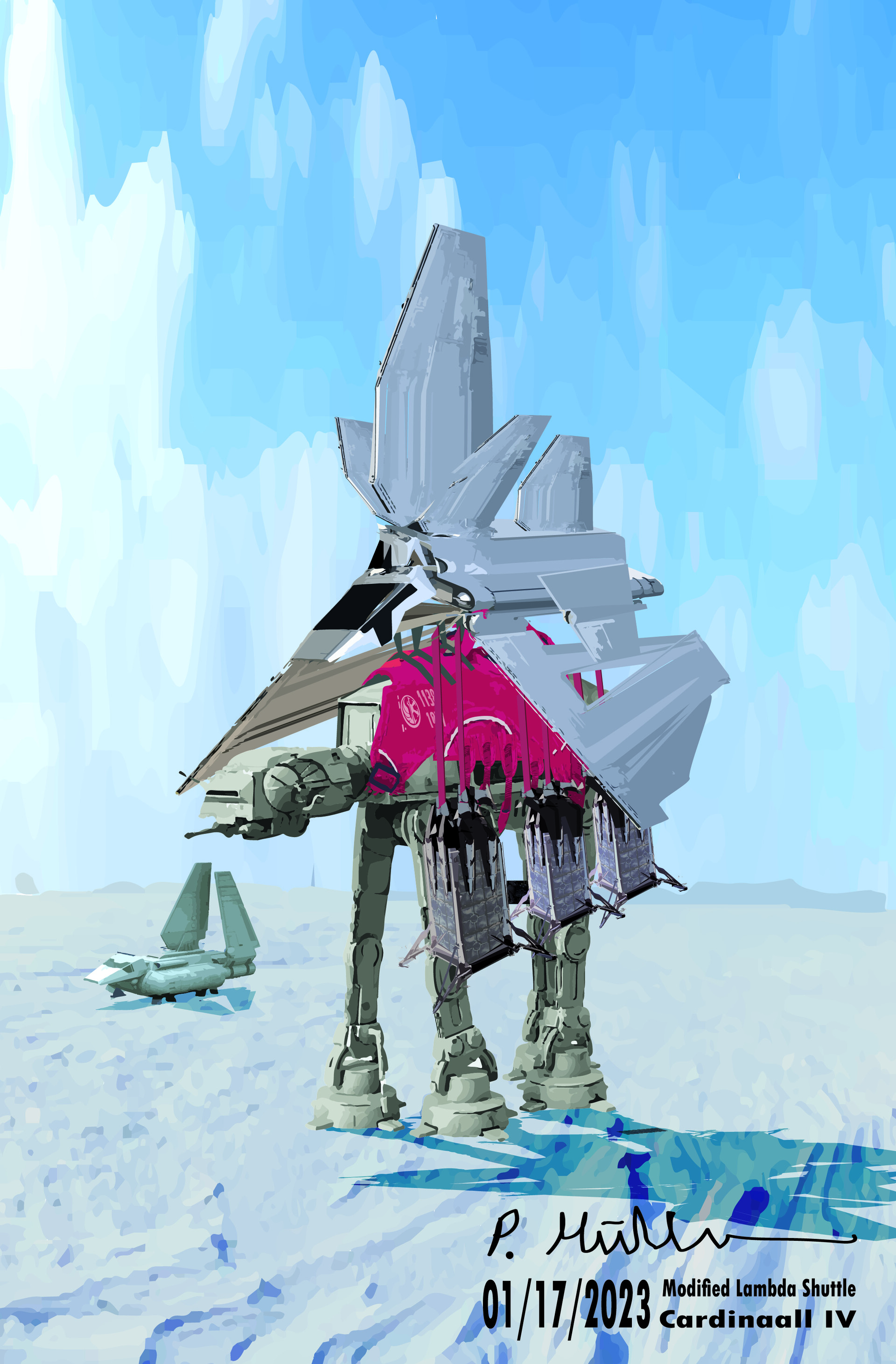 Patrick Müller - Modified Lambda Shutte - Cardinaal IV