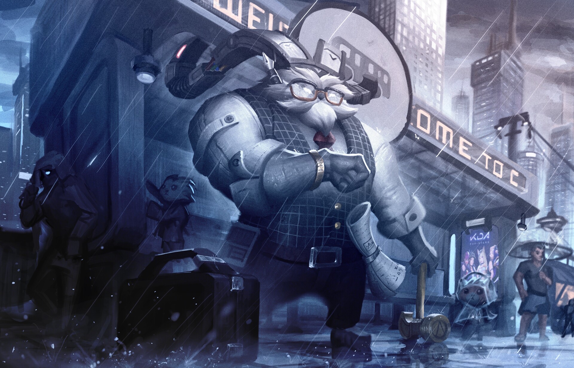 ArtStation - Illustration for Conductor Ornn concept design from https ...