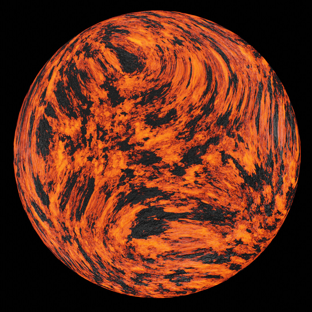 ArtStation - Lava & Rock Texture