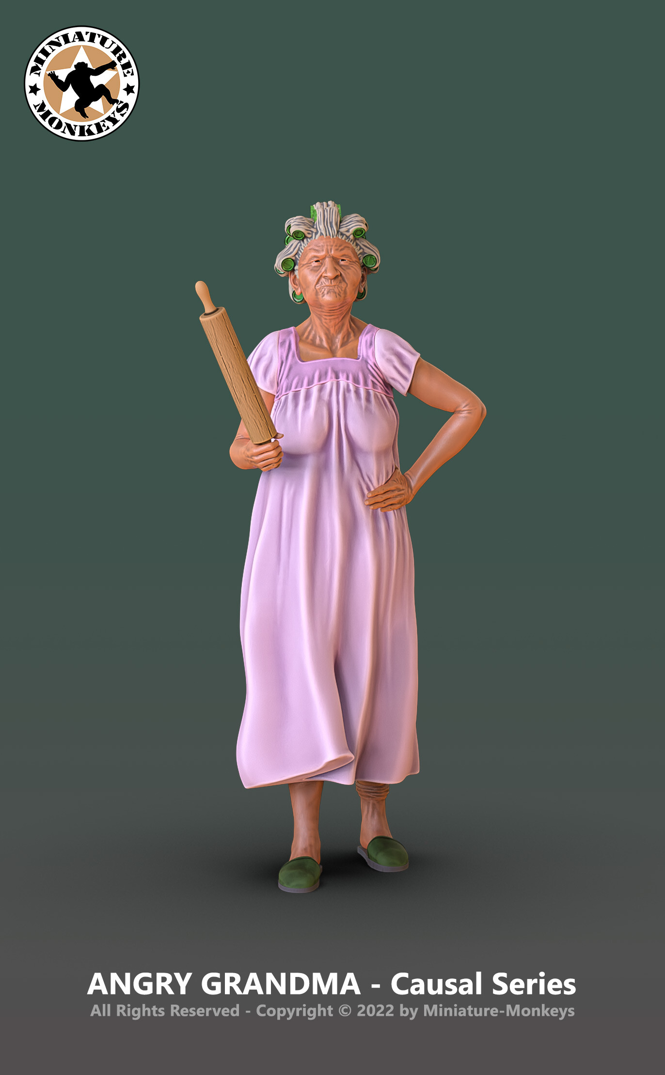 ArtStation - Miniature-Monkeys Fine Art Pin-up Modells