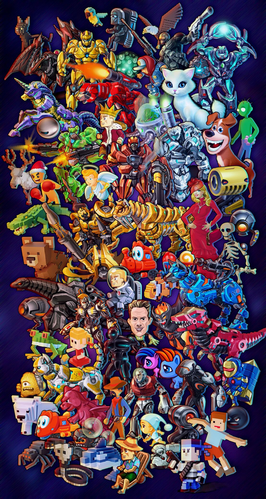 ArtStation - All characters of my games