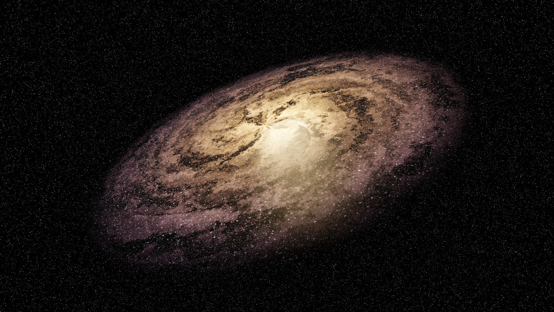 ArtStation - Milky Way Galaxy Render