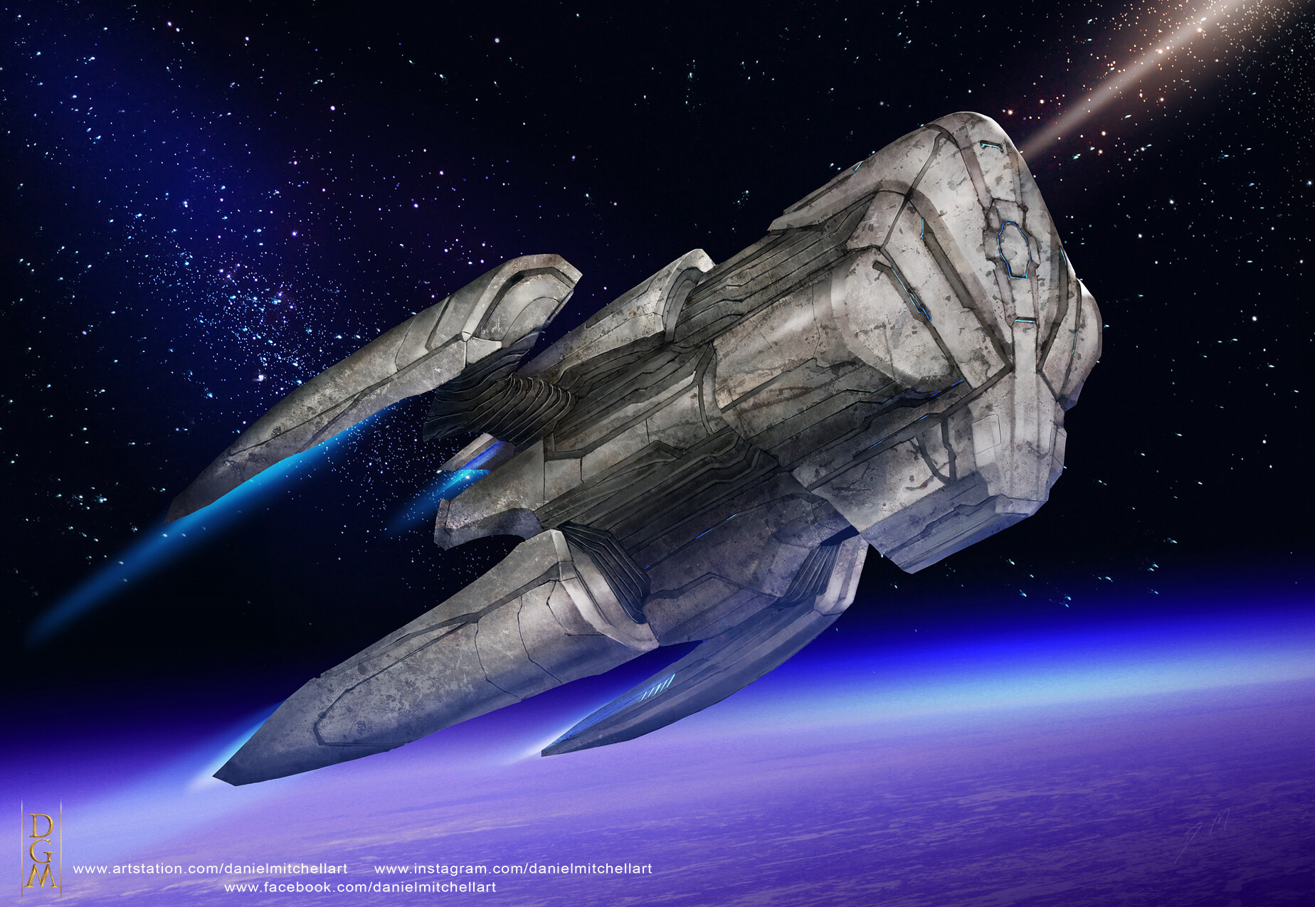 Space Carrier Concept Art