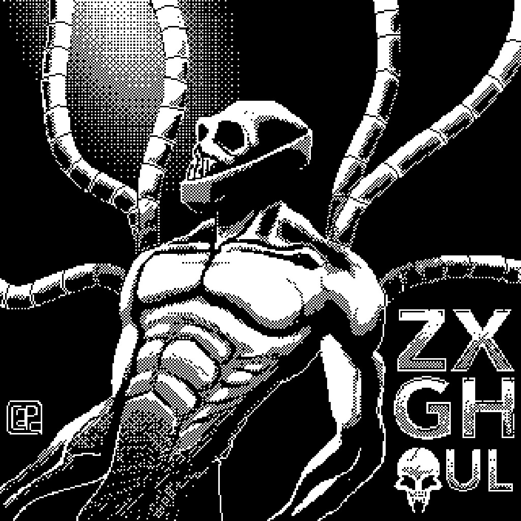 ArtStation - Illustration: Pixel ZX Ghoul