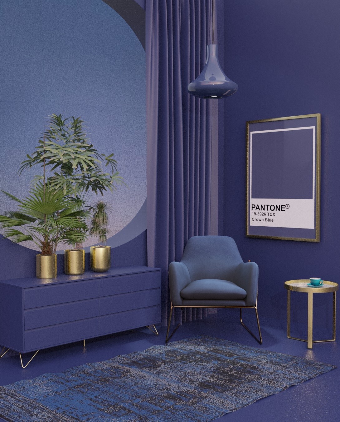 ArtStation - Blue monday