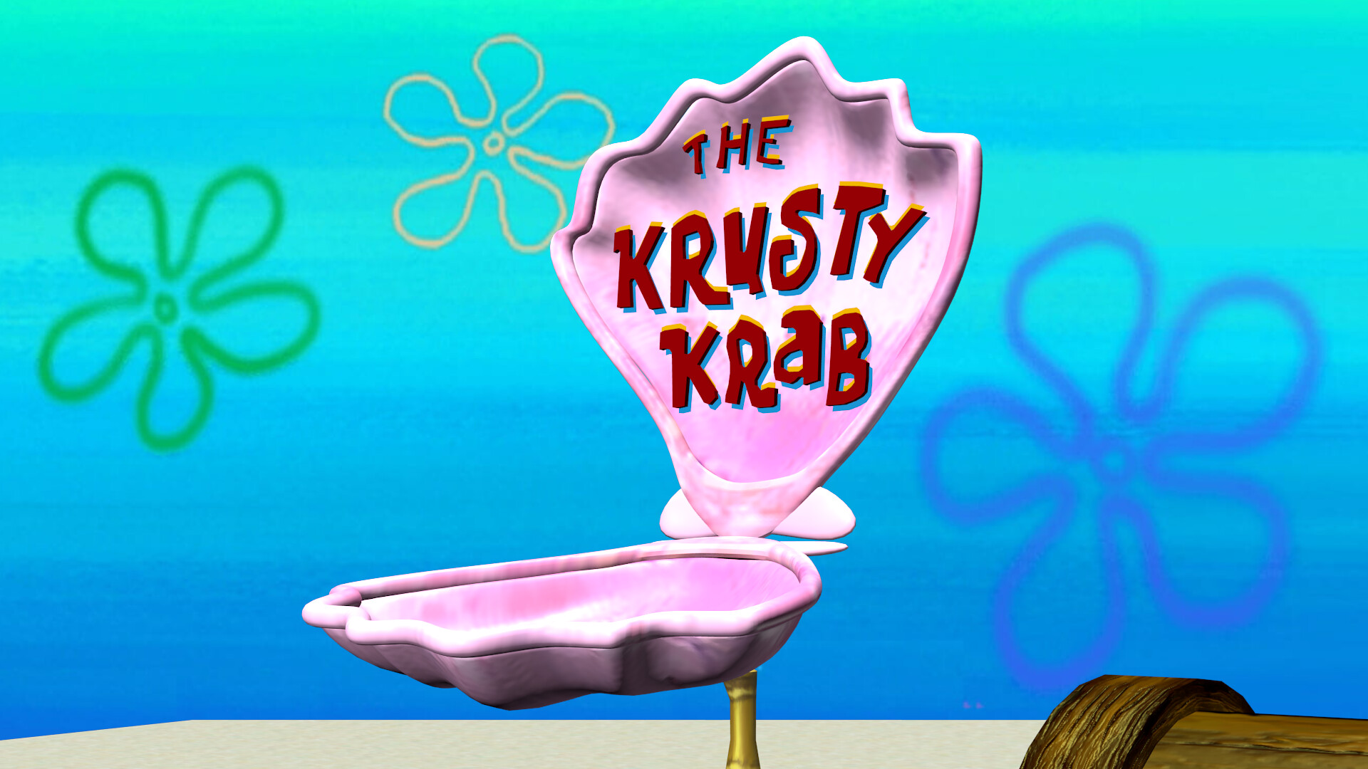 The Krusty Krab Sign