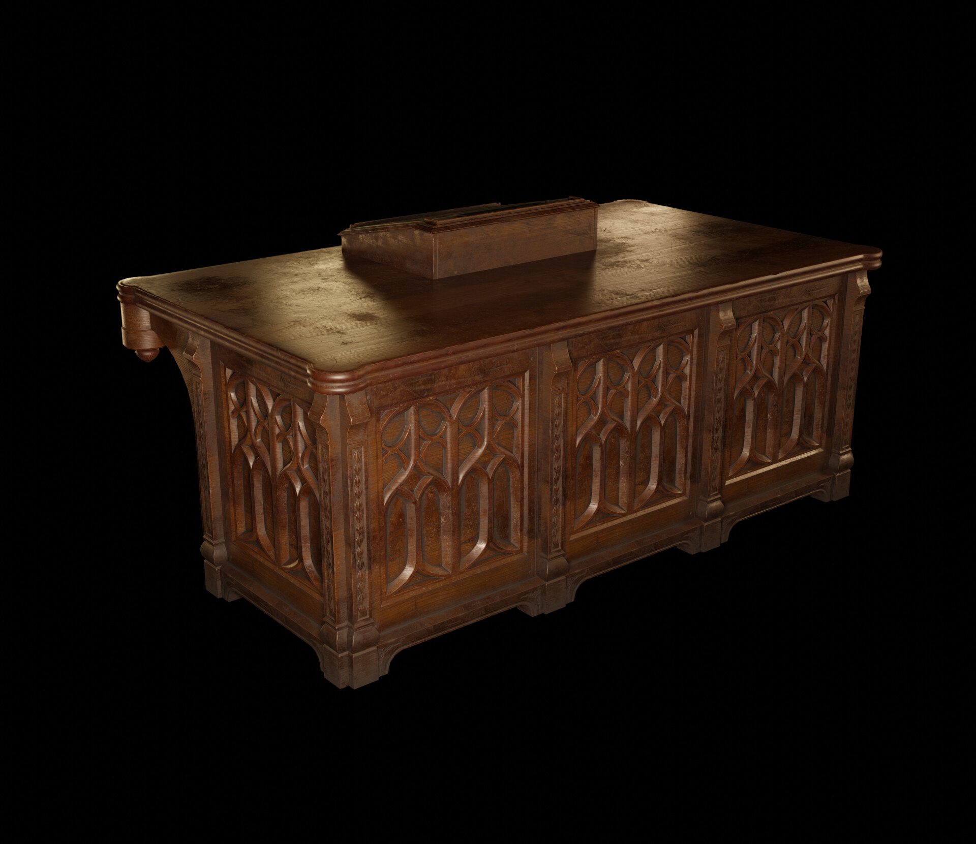 ArtStation - Dumbledore's desk