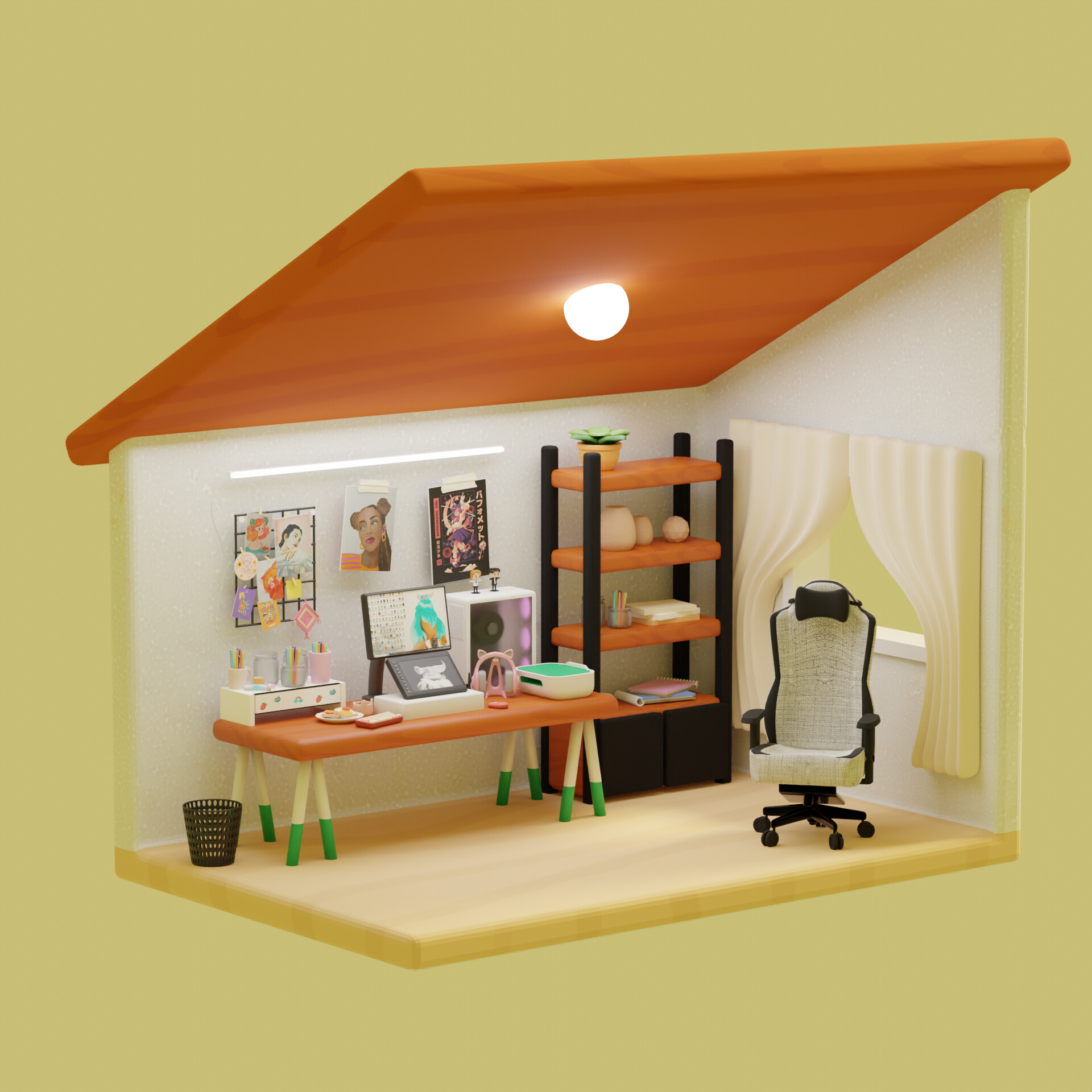 ArtStation - My Office