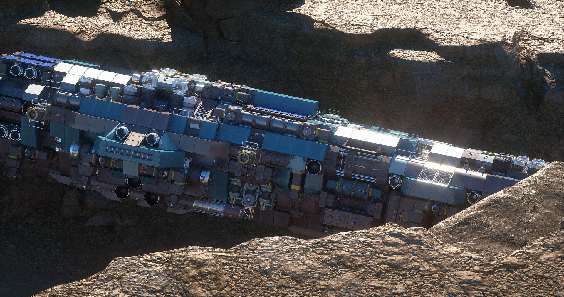 Natiq Aghayev - Wrecked Spaceship