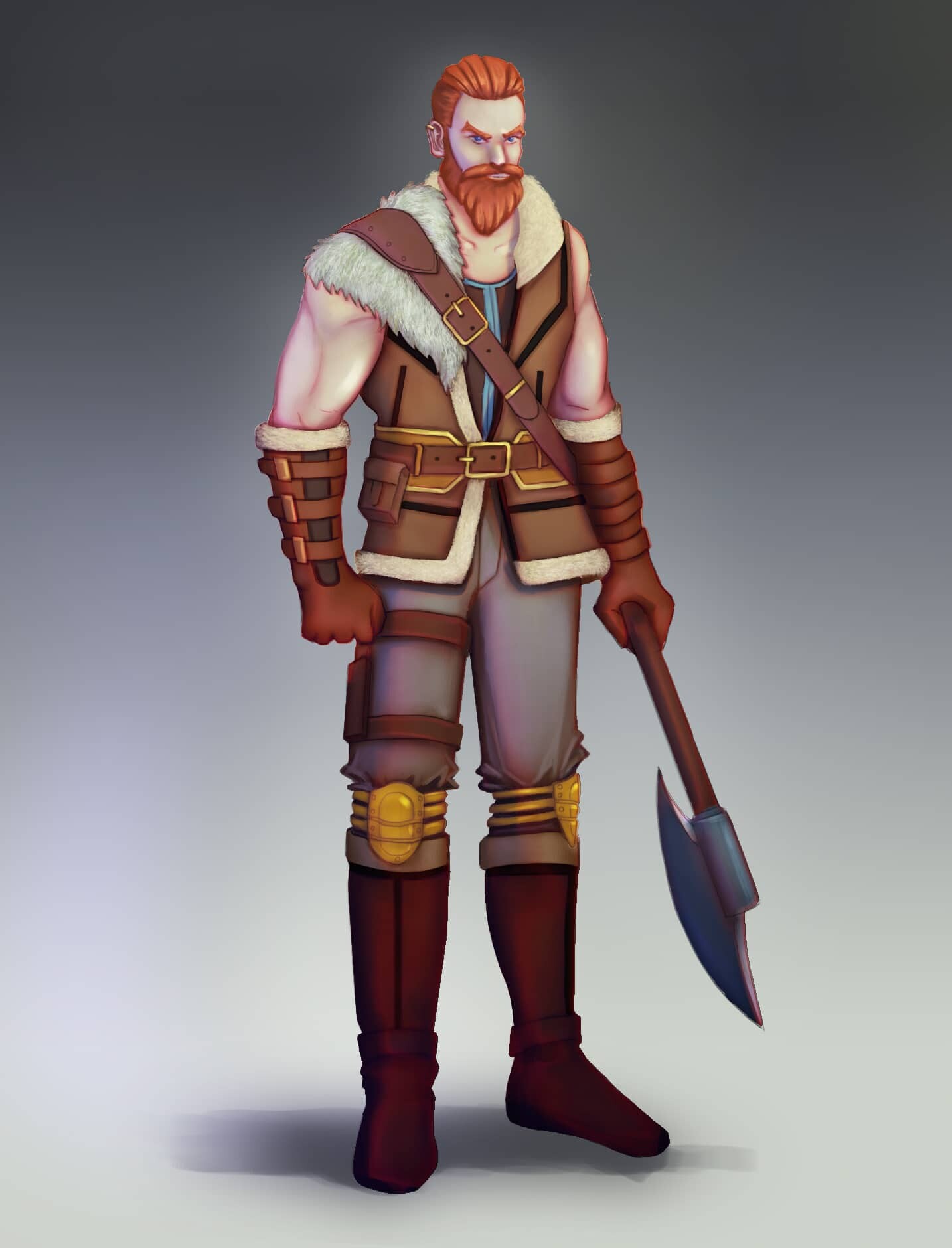 ArtStation - Steampunk Viking