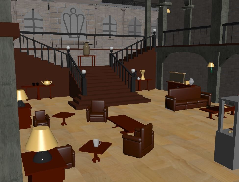 Marc Monterola - Croft Manor 3d Model