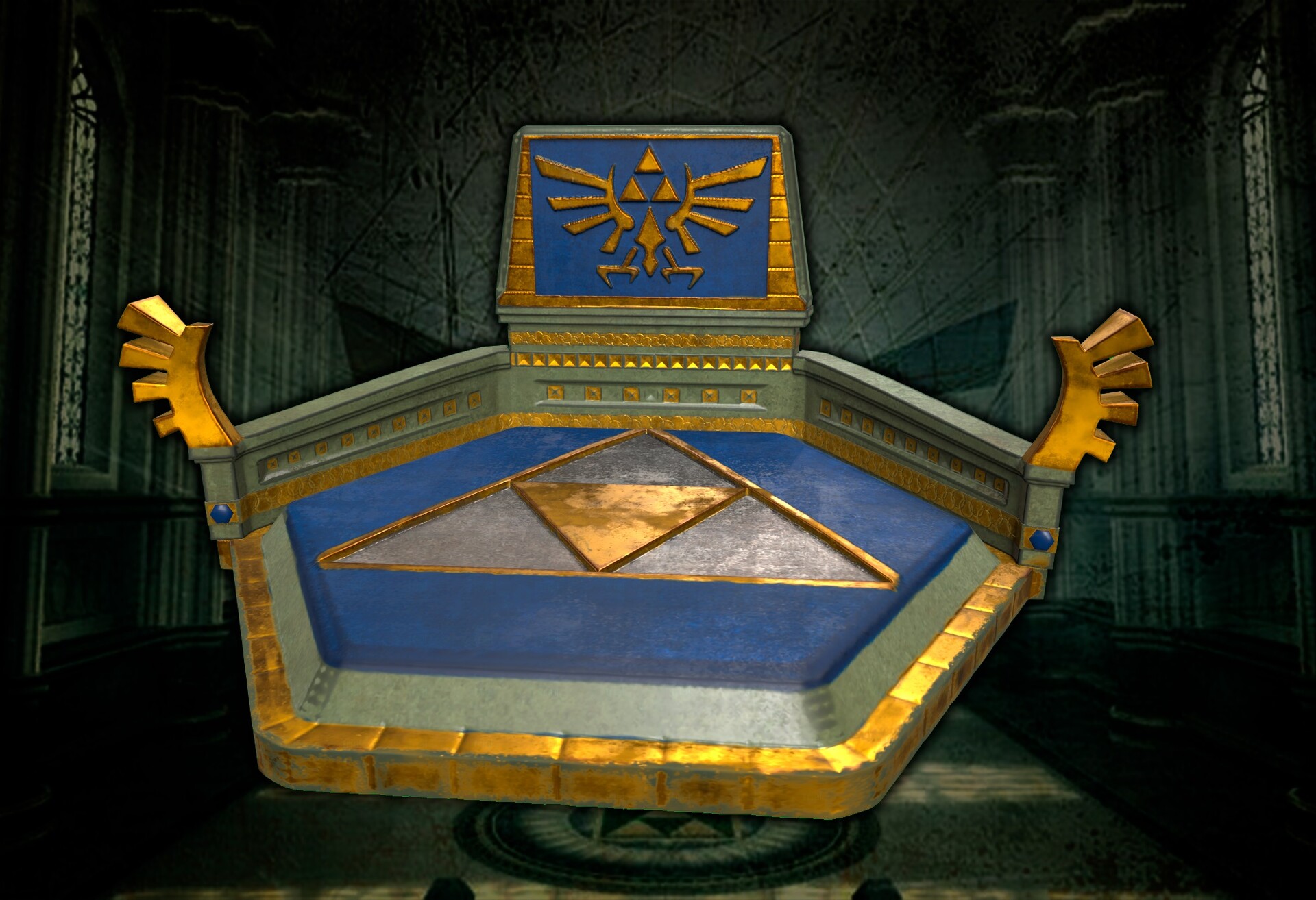 ArtStation - Zelda Figure Base - The Legend of Zelda