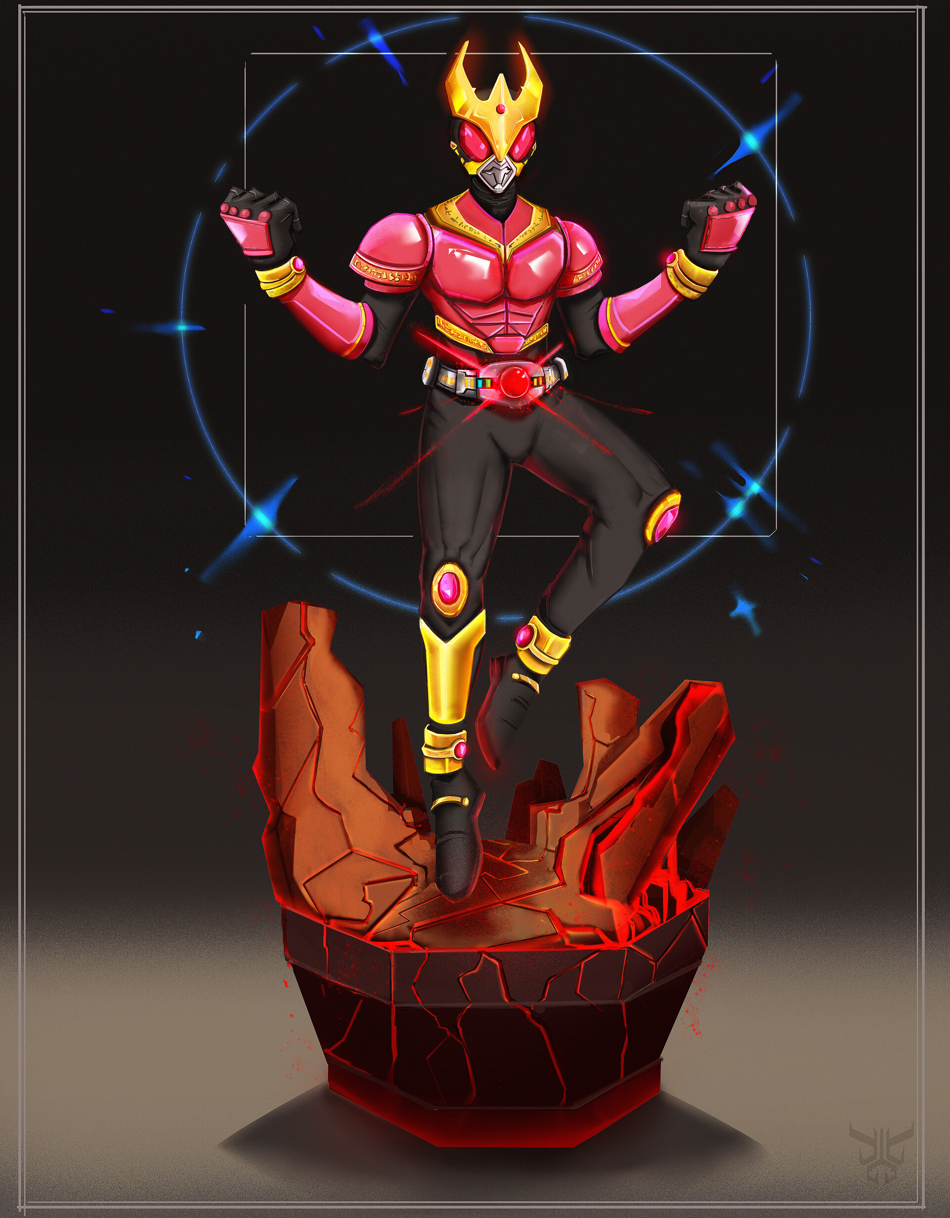 ArtStation - Kamen Rider STATUE Concept Art | Personal Project