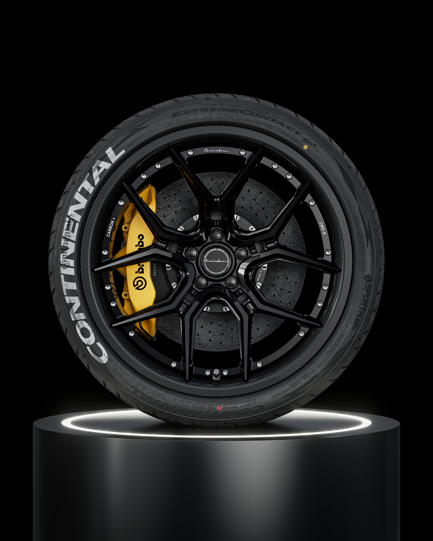 Roman Tikhonov - Continental Extreme Contact Force • 235/35 ZR19 (91W ...