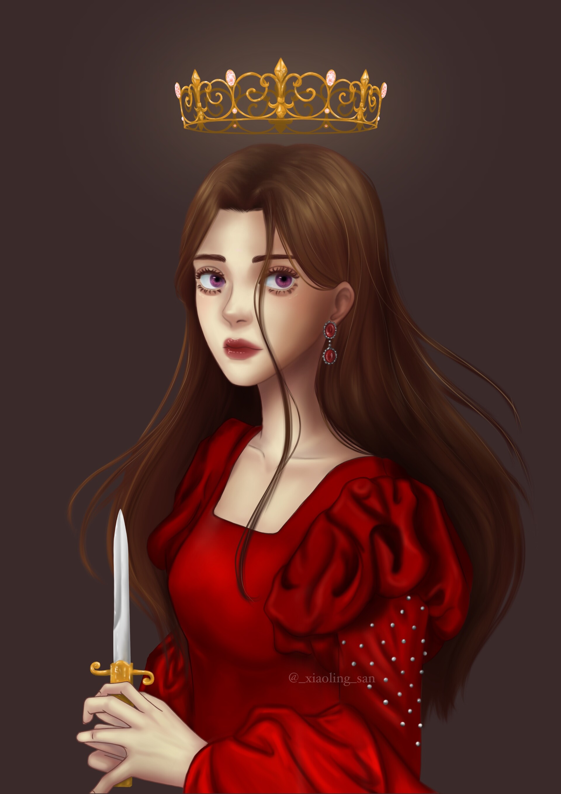 ArtStation - Red Queen🥀