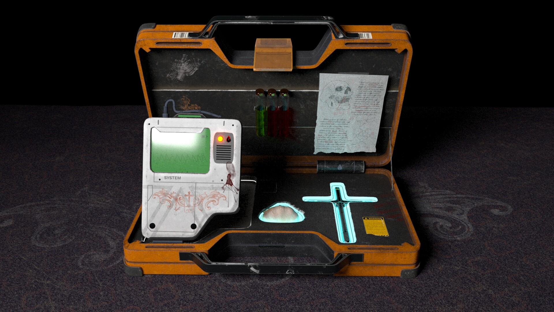 ArtStation - Vampire Hunting Briefcase